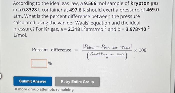 Solved Please solve both percent differences using | Chegg.com