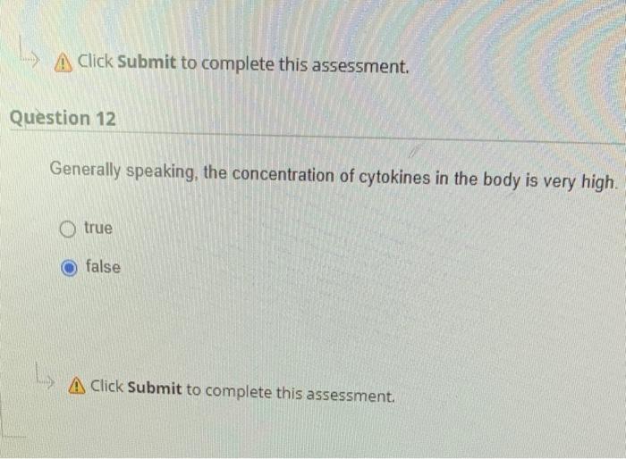 Solved A Click Submit to complete this assessment. Question | Chegg.com