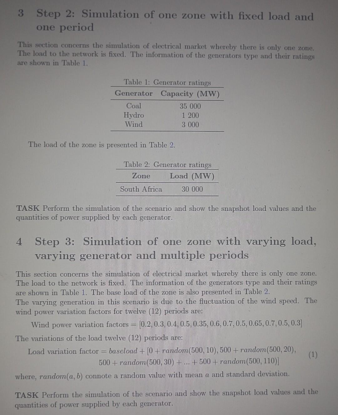 Solved 3 Step 2: Simulation of one zone with fixed load and | Chegg.com
