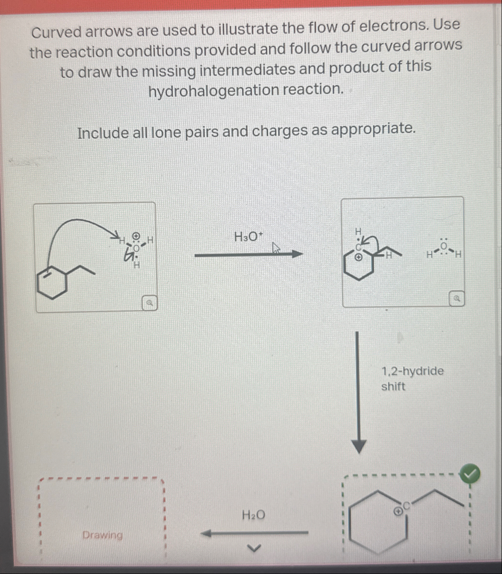 Solved Curved arrows are used to illustrate the flow of | Chegg.com