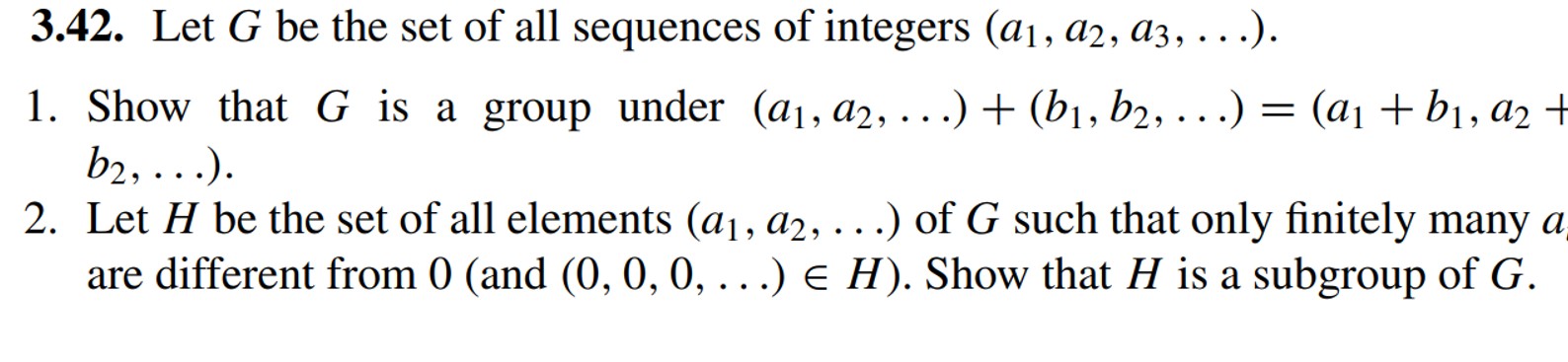 Solved 3.36. ﻿Show that the centre of GL2(R) ﻿consists of | Chegg.com