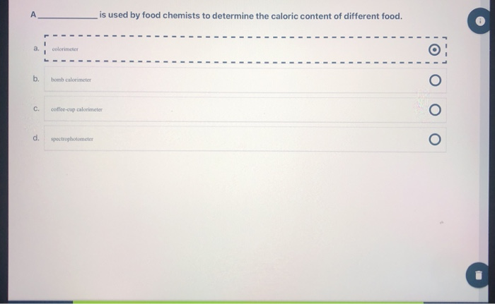 Calorie Measuring Experiment