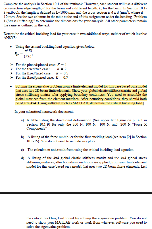 Solved Solve the highlighted part of the question. Complete | Chegg.com