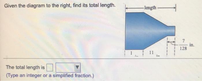 Solved Given the diagram to the right, find its total | Chegg.com