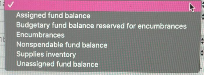 Solved Year-end accounting for encumbrances Alocal | Chegg.com