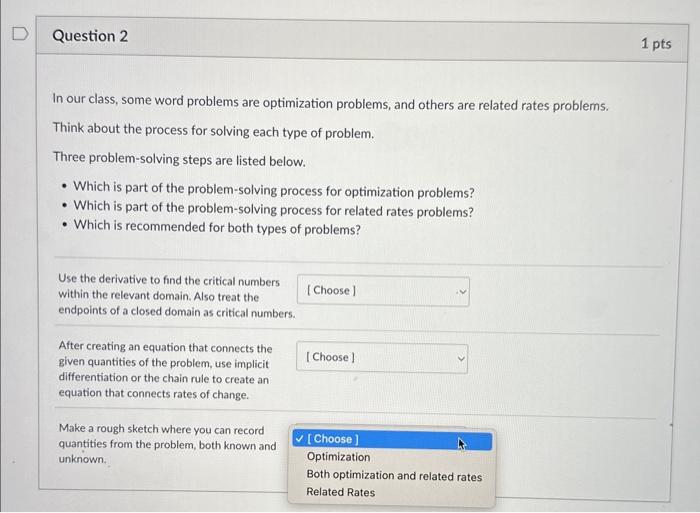 Solved In our class, some word problems are optimization | Chegg.com
