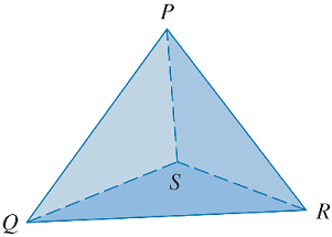 Solved A tetrahedron is a 3-dimensional solid with four | Chegg.com