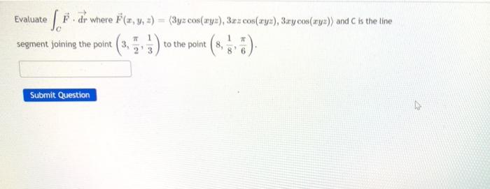 Solved Consider the vector field = (6x + 3y, 3x + 4y). Is | Chegg.com