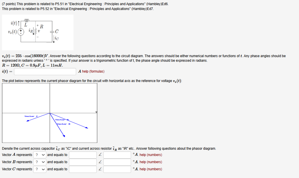 Solved (7 ﻿points) ﻿This problem is ﻿related to P5.51 in | Chegg.com