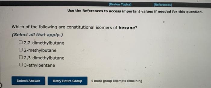 Solved [Review Toples) [Referencea] Use the References to | Chegg.com
