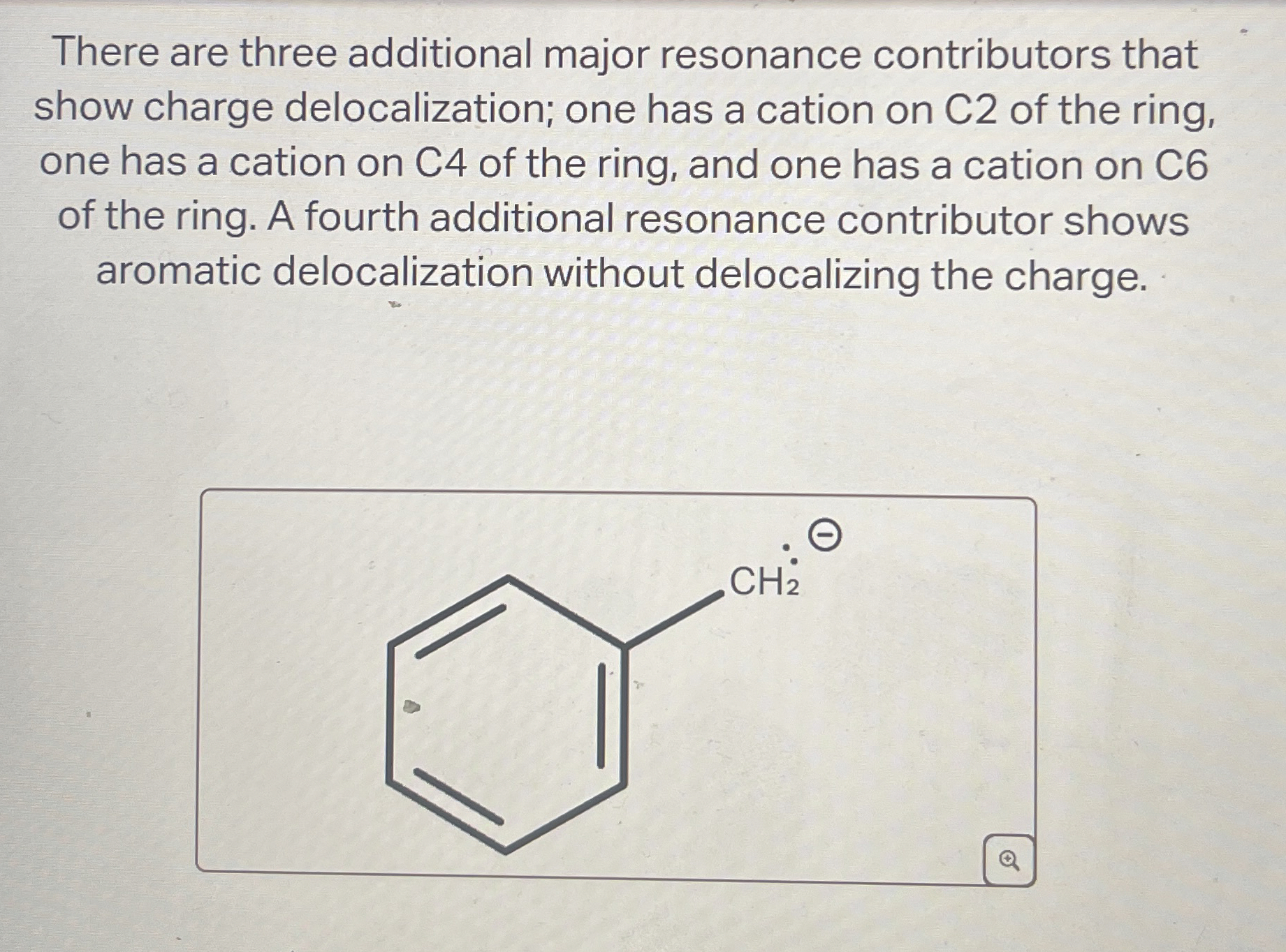 Solved There are three additional major resonance | Chegg.com