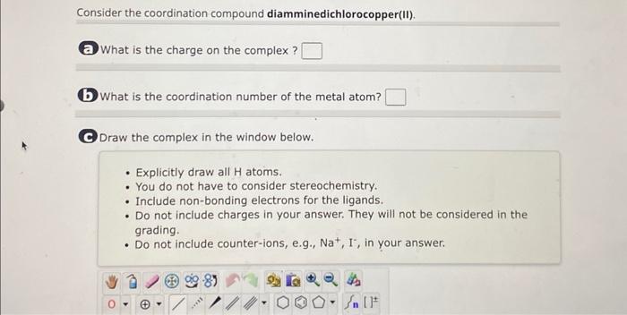 Solved Consider the coordination compound | Chegg.com