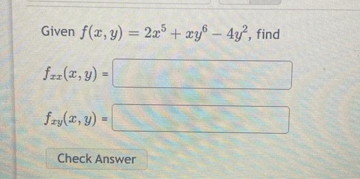 Solved Given f(x,y)=2x2+2y2, evalue the following to at | Chegg.com