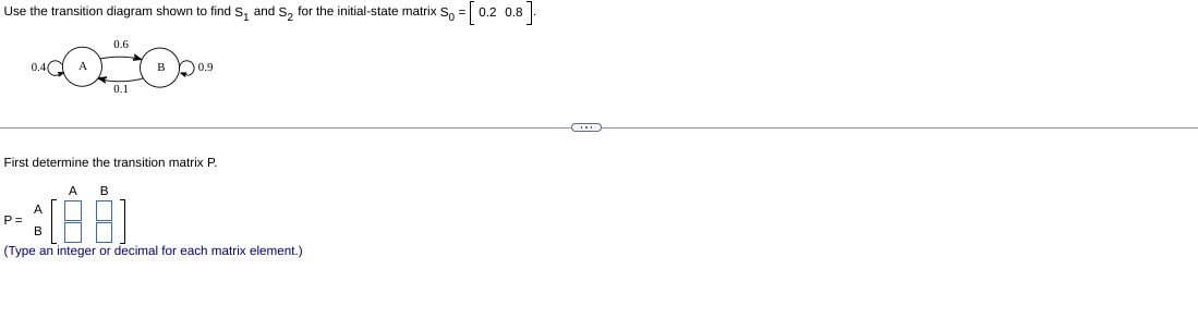 Solved Use the transition diagram shown to find S1 ﻿and S2 | Chegg.com