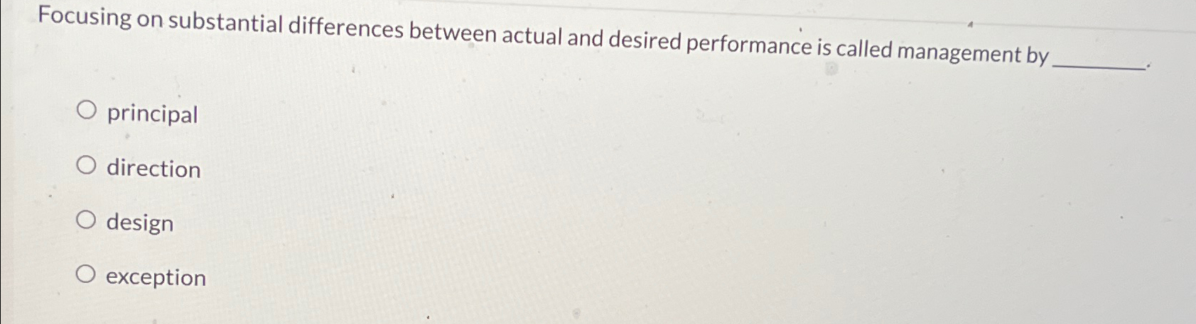 Solved Focusing on substantial differences between actual | Chegg.com