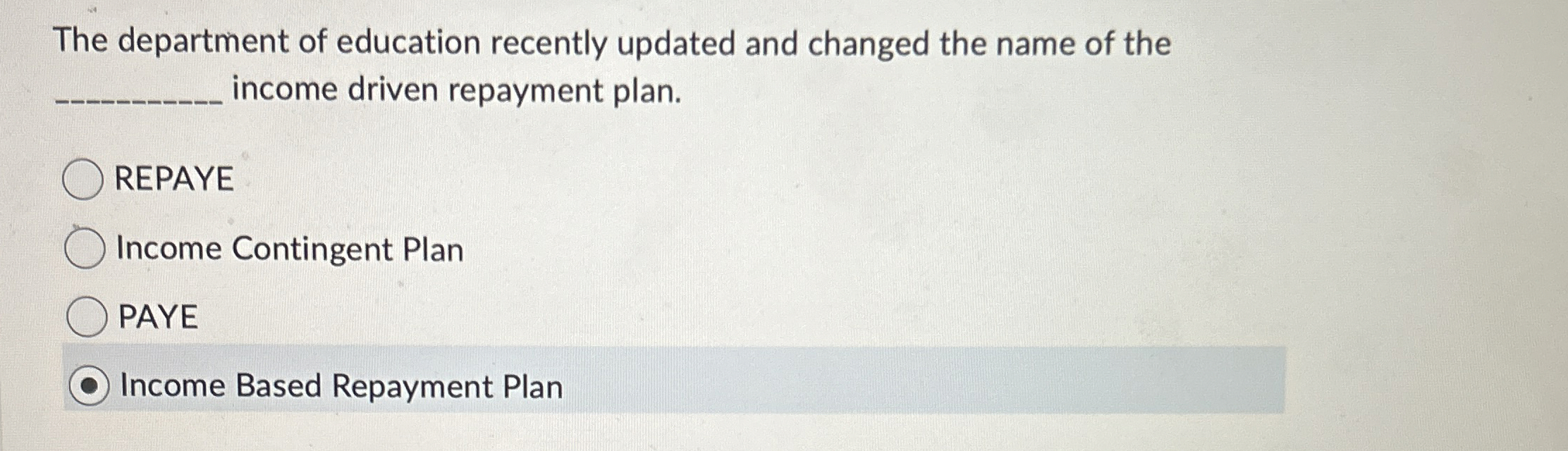 Solved The department of education recently updated and | Chegg.com