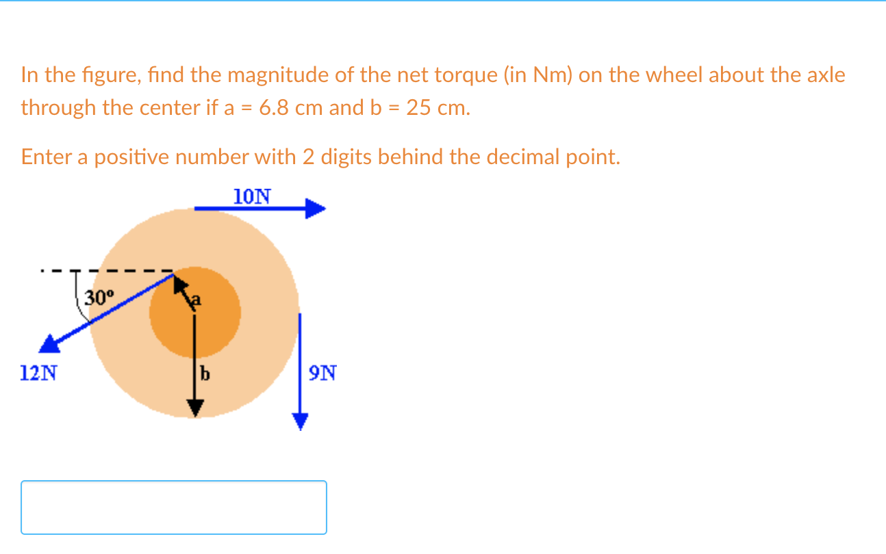 Solved In the figure, find the magnitude of the net torque | Chegg.com
