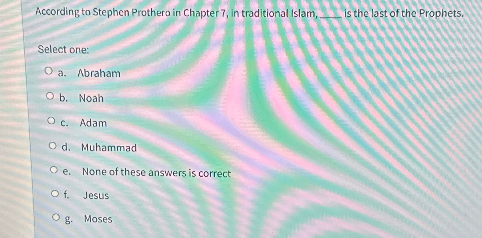 Solved According to Stephen Prothero in Chapter 7, ﻿in | Chegg.com