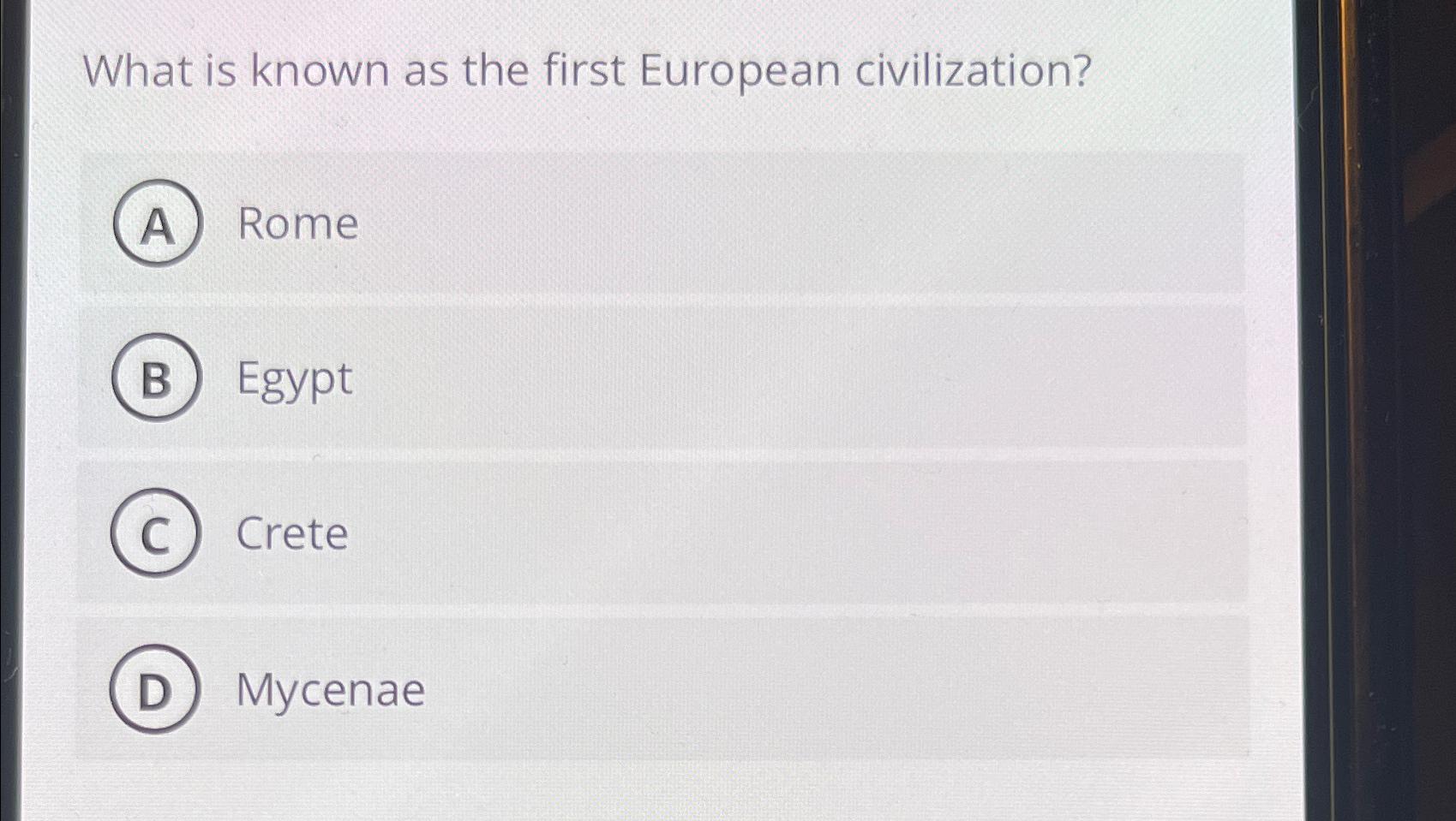 Solved What is known as the first European | Chegg.com