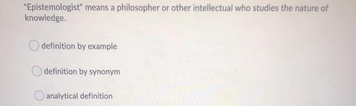 Solved "Congenial" means "companionable." definition by | Chegg.com