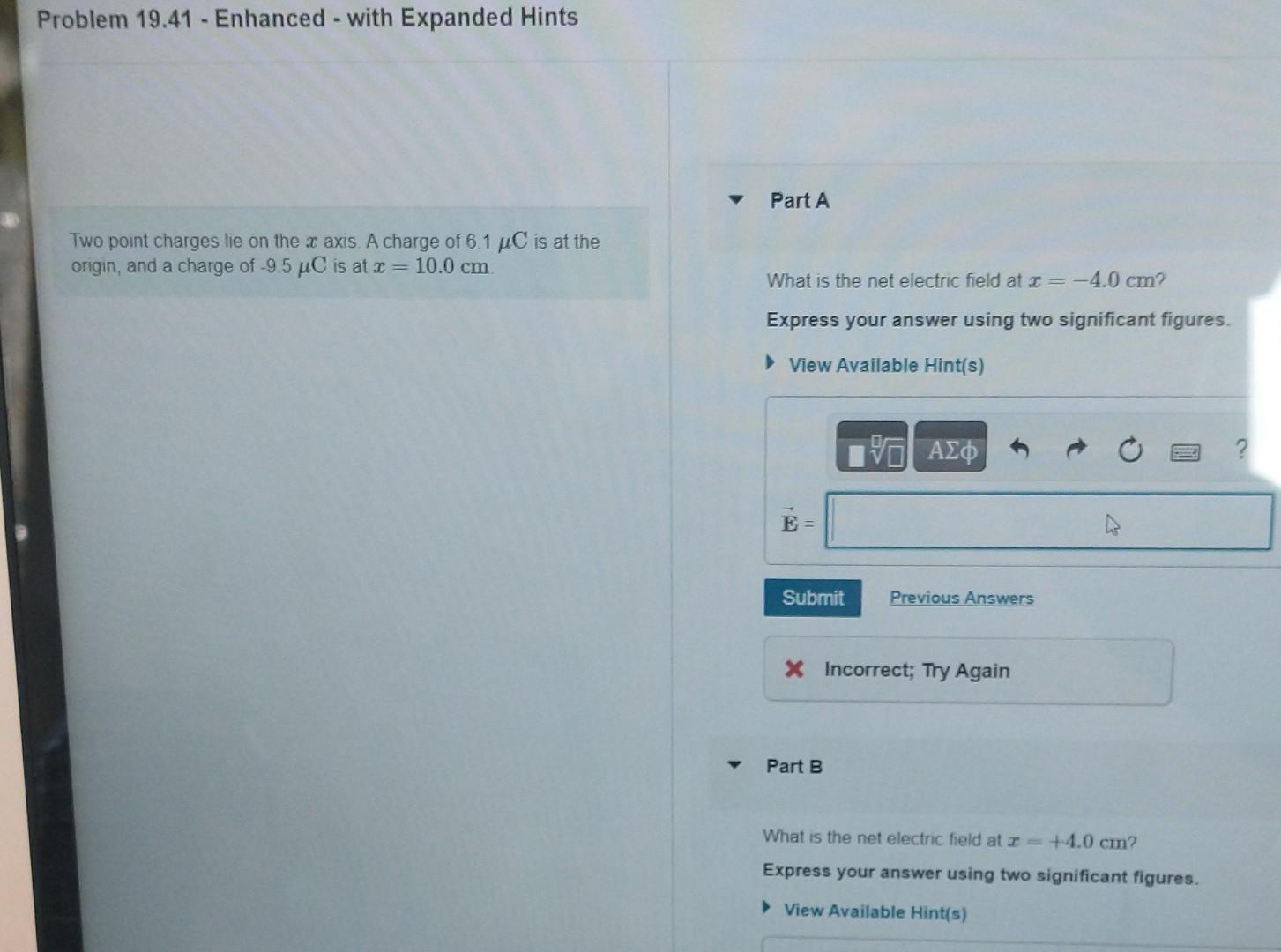 Solved Problem 19.41 - Enhanced - with Expanded Hints Two | Chegg.com