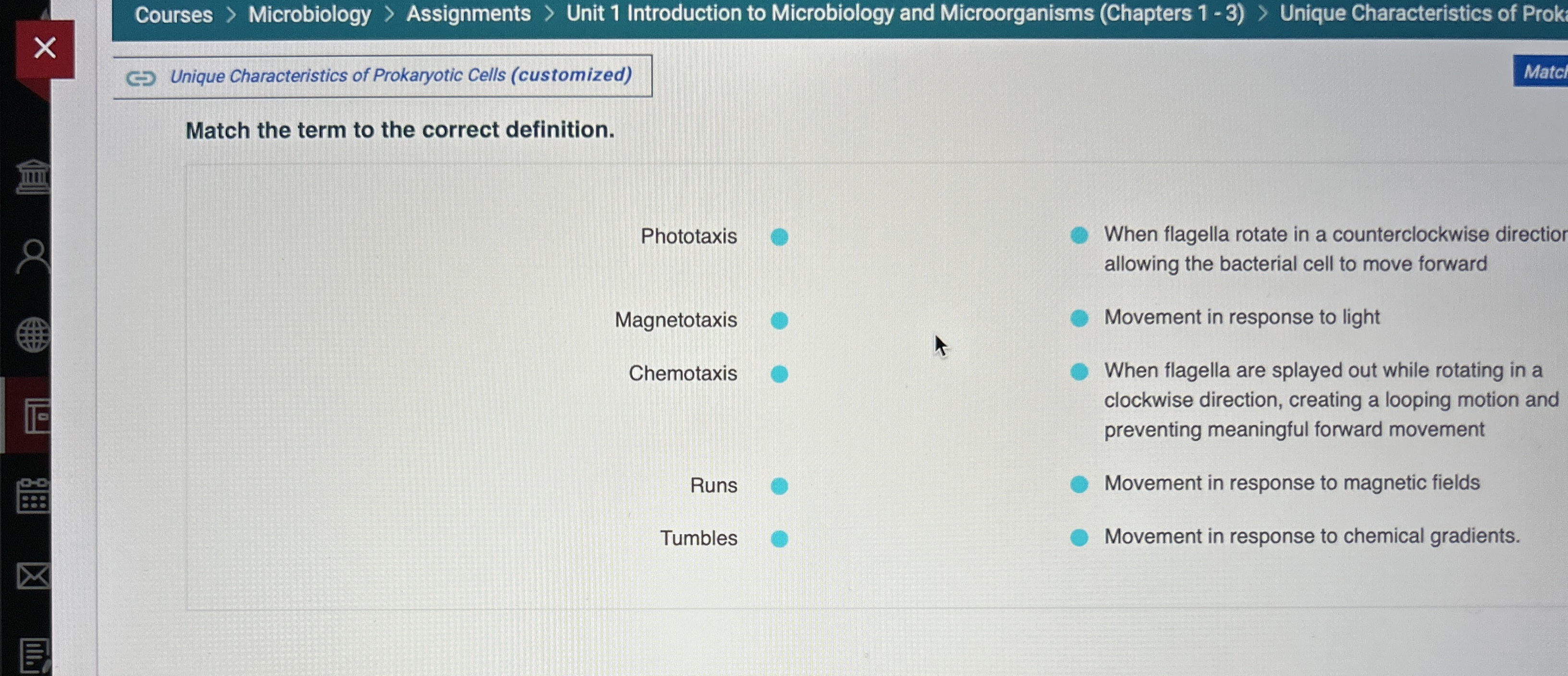 Solved Courses > ﻿Microbiology > ﻿Assignments > ﻿Unit 1 | Chegg.com
