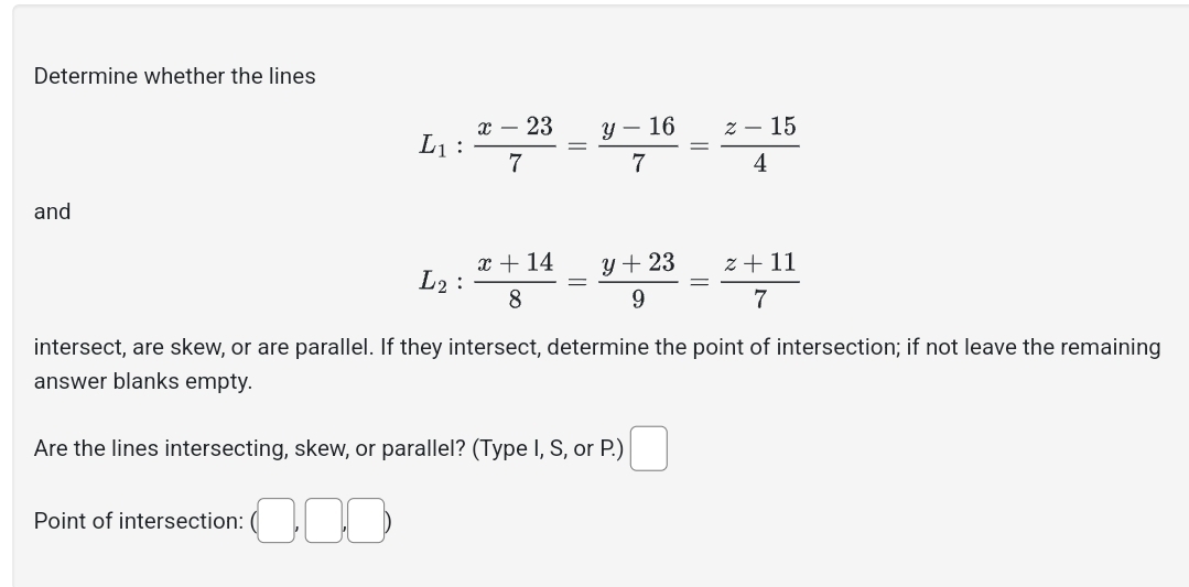 Solved Determine whether the | Chegg.com