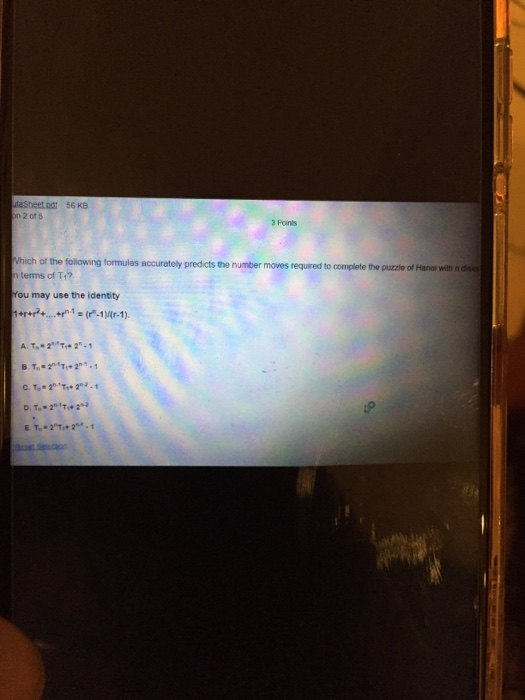 Solved utasheet of 56 KB on 2 ots 3 Points Vhich of the | Chegg.com