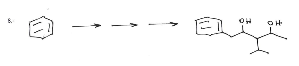 Solved Must draw each step of the mechanism of how to get | Chegg.com