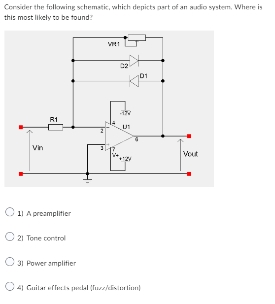Solved Consider the following schematic, which depicts part | Chegg.com