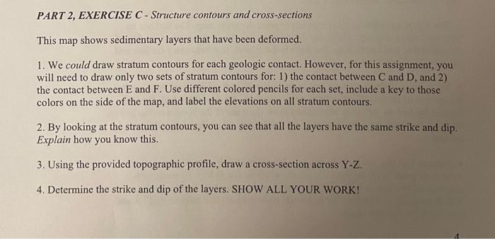Solved PART 2, EXERCISE C-Structure contours and | Chegg.com