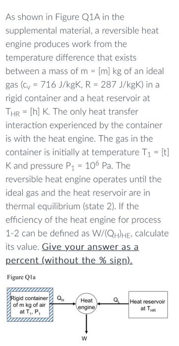 Solved As shown in Figure Q1A in the supplemental material, | Chegg.com