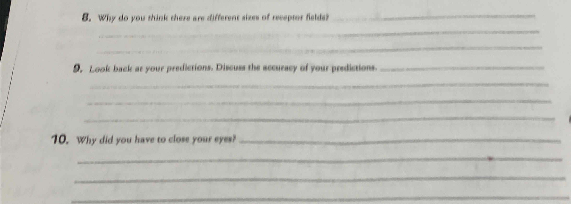 Solved Why do you think there are different sinen of | Chegg.com