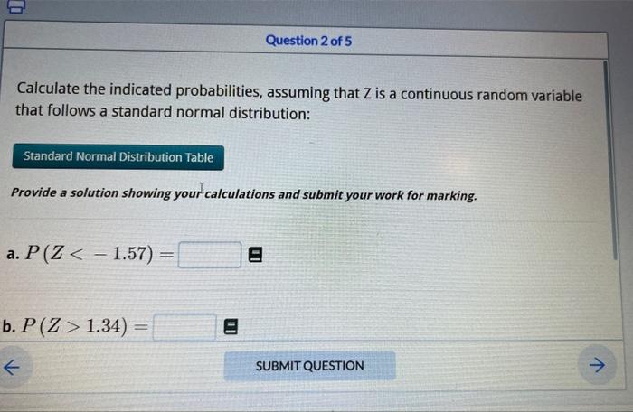Solved Calculate the indicated probabilities, assuming that | Chegg.com