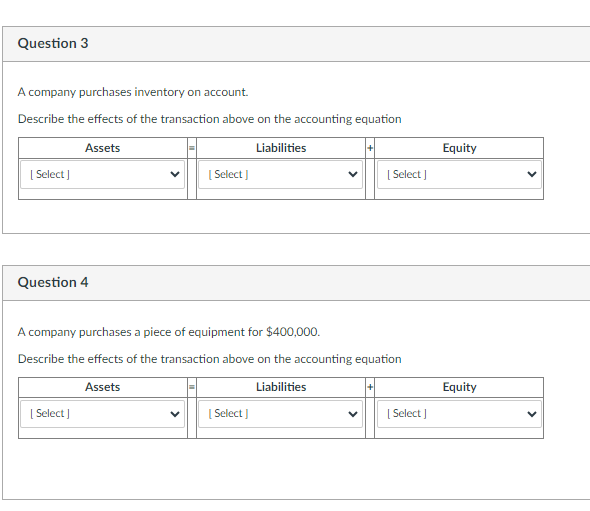 Solved Question 3A company purchases inventory on | Chegg.com
