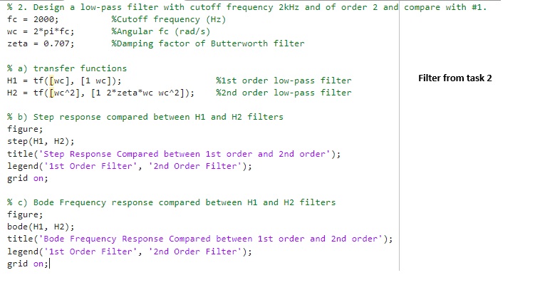 #3. ﻿Design an analog Butterworth low-pass filter of | Chegg.com