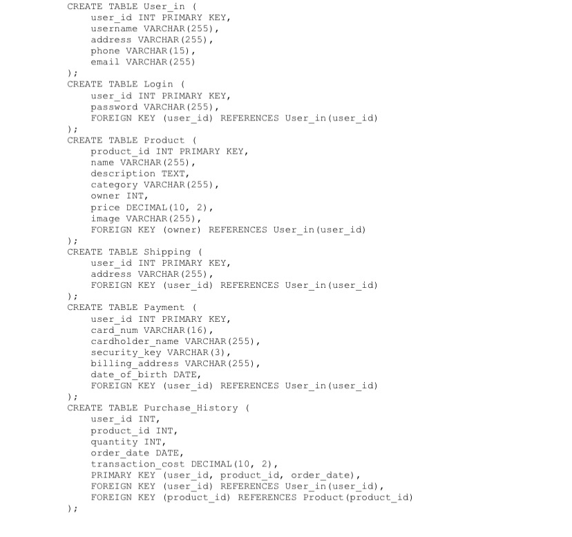 Solved I need help trying to connecing the to database and | Chegg.com