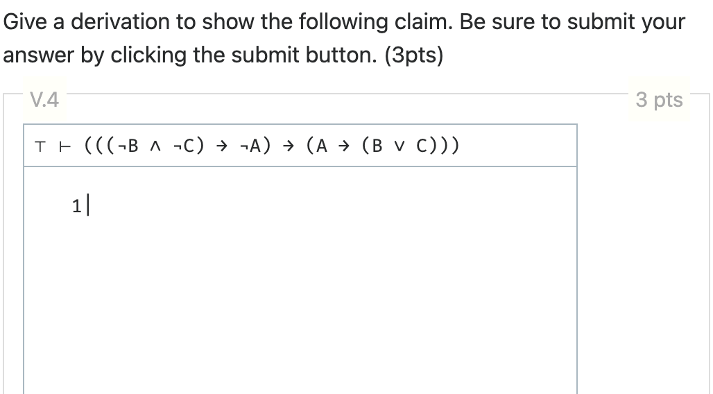 Solved Give a derivation to show the following claim. Be | Chegg.com
