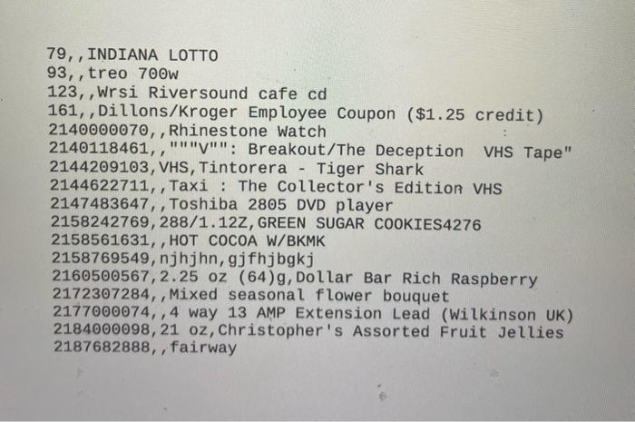 Solved In Python. The 2nd image is the UPC.csv and the 3rd | Chegg.com