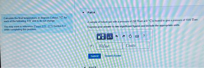 Solved Calculate the final temperature, in degroes Celelus, | Chegg.com