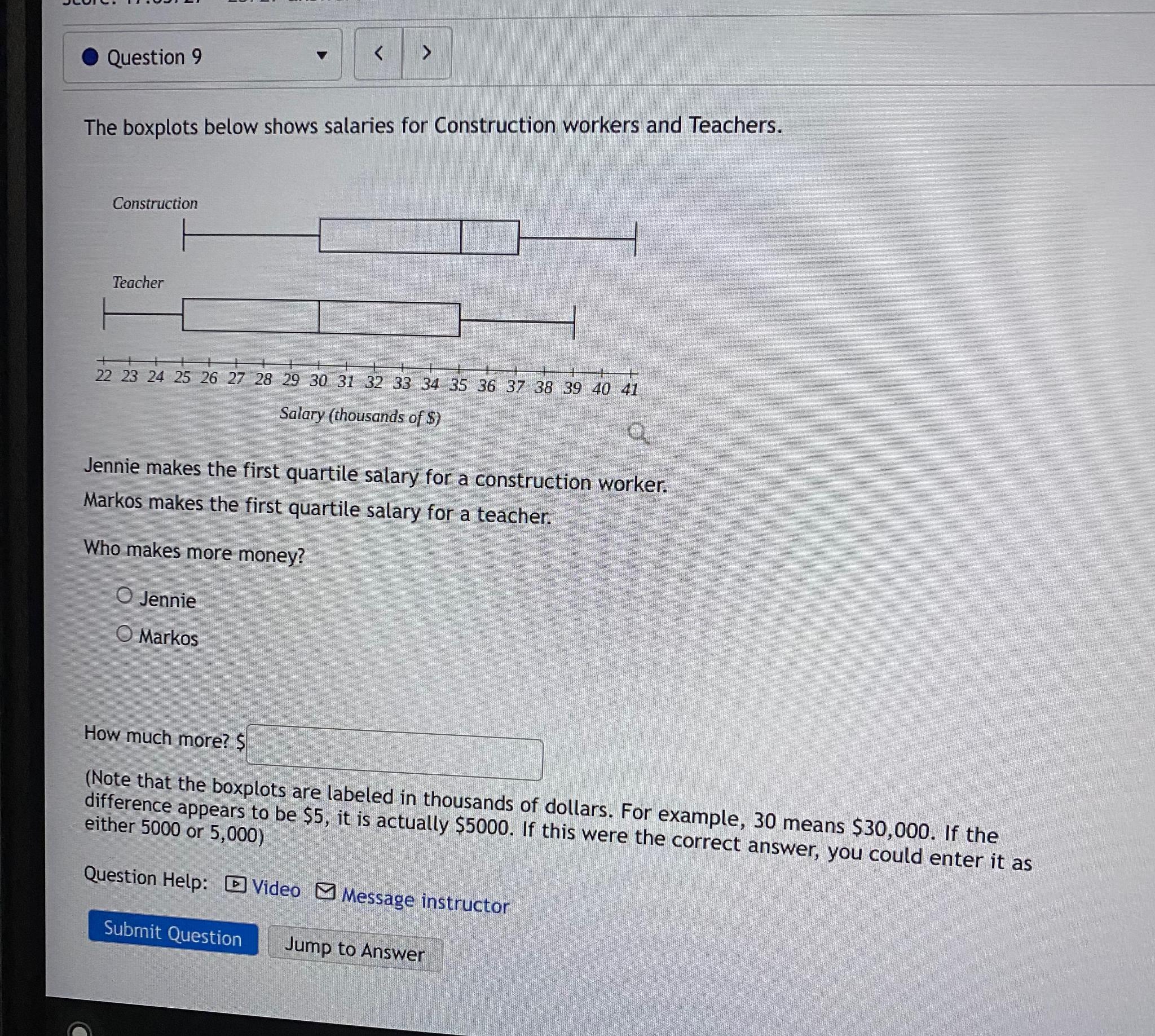 Solved Answer question Question 9The boxplots below shows | Chegg.com