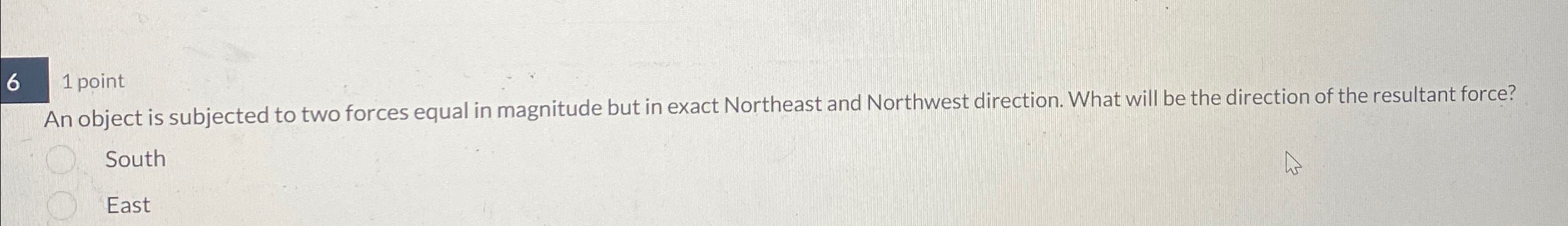 Solved An object is subjected to two forces equal in | Chegg.com