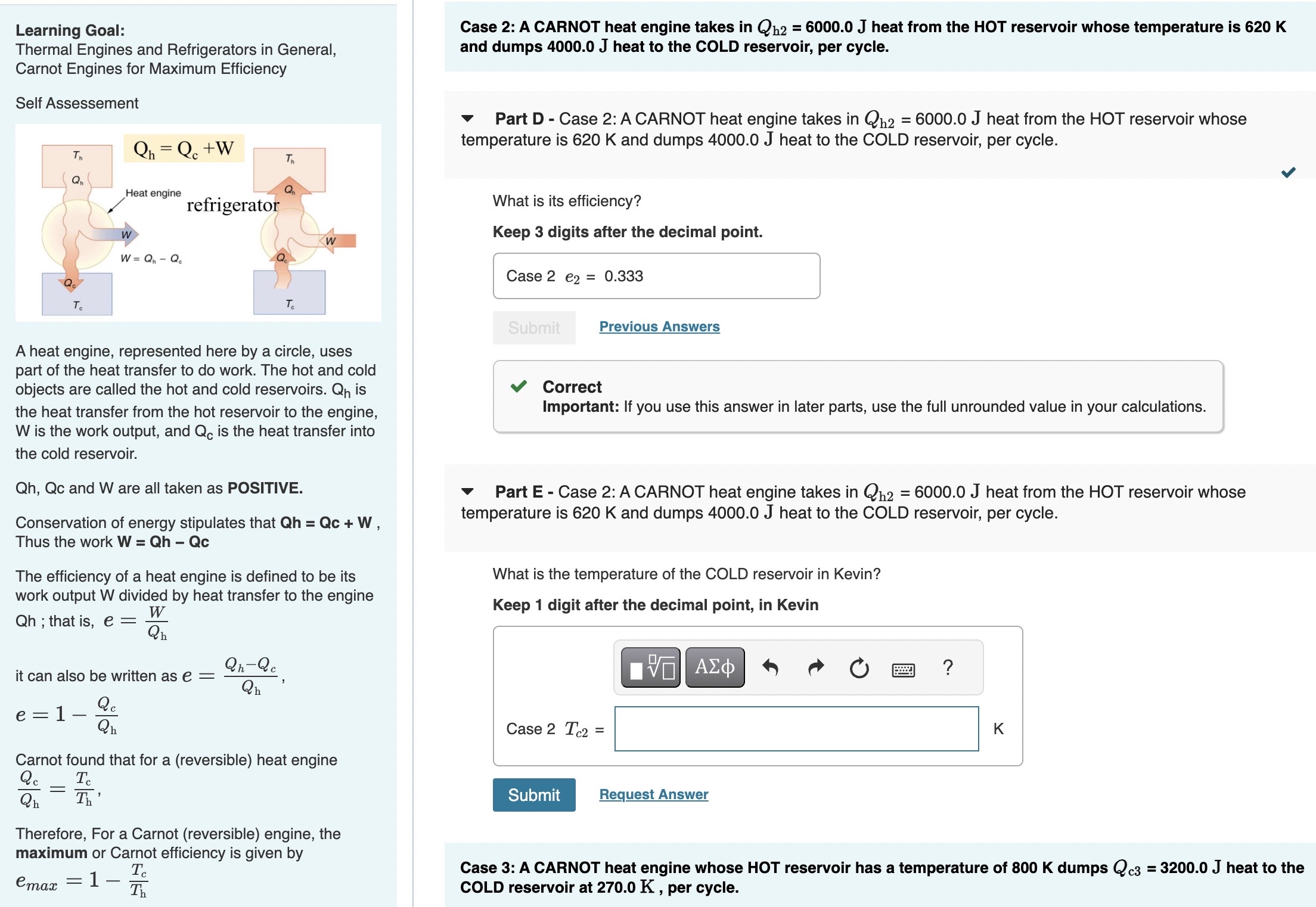 Solved Part E only please!Will leave a goid review if | Chegg.com