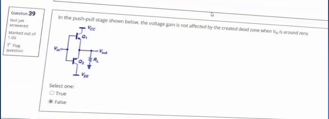 Solved Question 39notyet Answeredmarked Out Of1 00p Flag