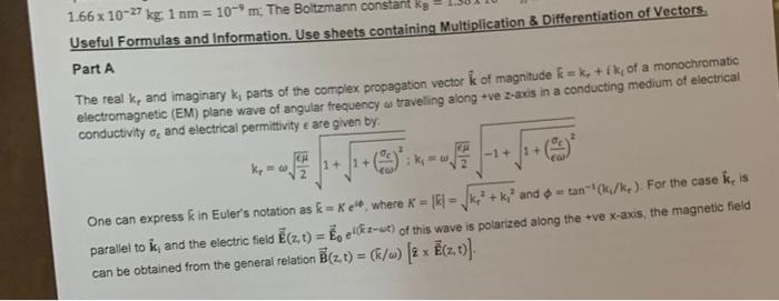 Solved , (10 marks) A monochromatic EM plane wave polarized | Chegg.com
