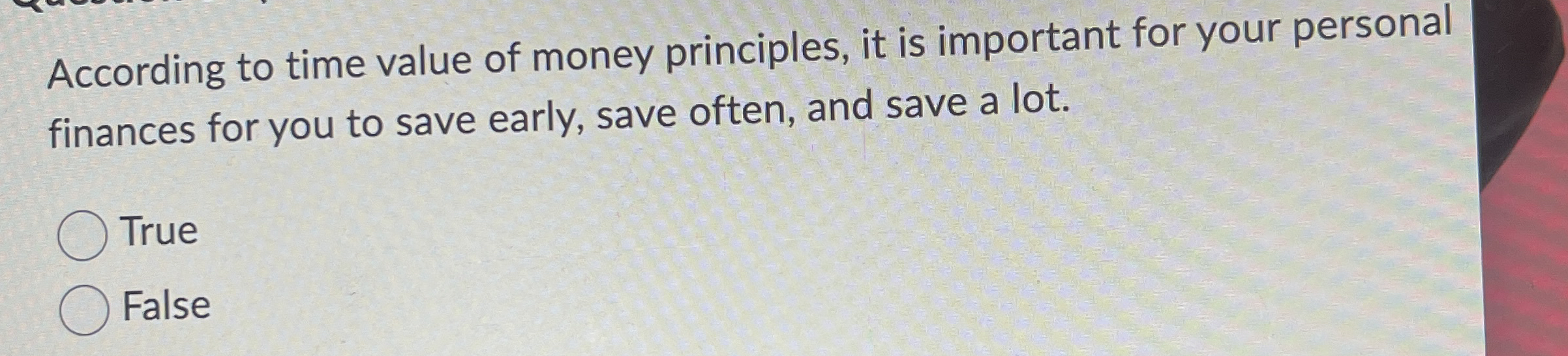 Solved According to time value of money principles, it is | Chegg.com