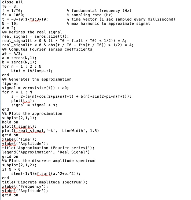 Solved HW1 Description The MATLAB script accompanying this | Chegg.com