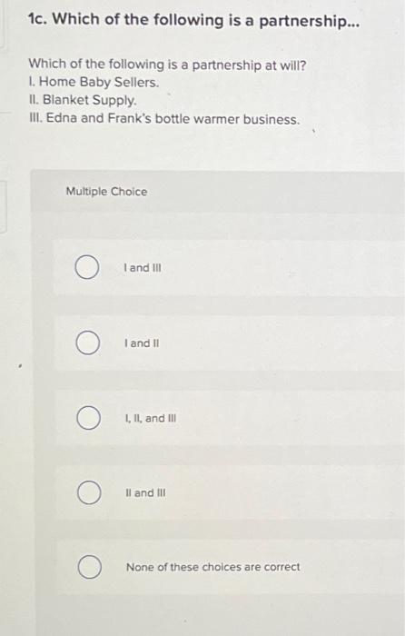 Solved Required information 1. General partnerships are used | Chegg.com