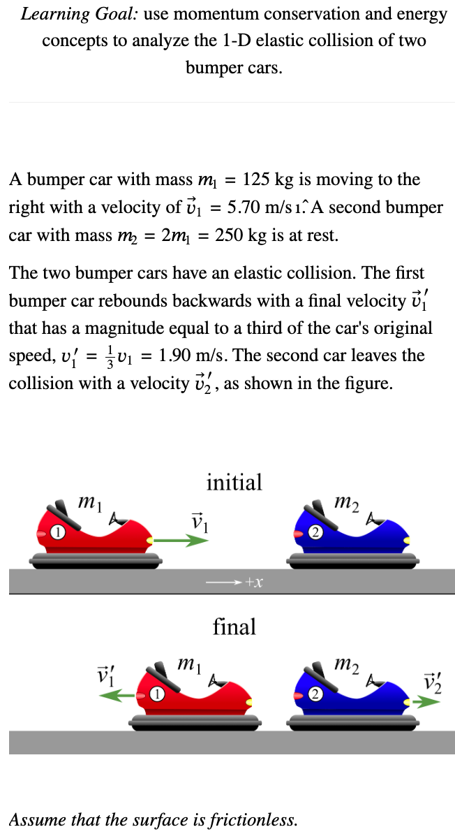Solved Learning Goal: use concepts to ﻿analyze the 1-D | Chegg.com