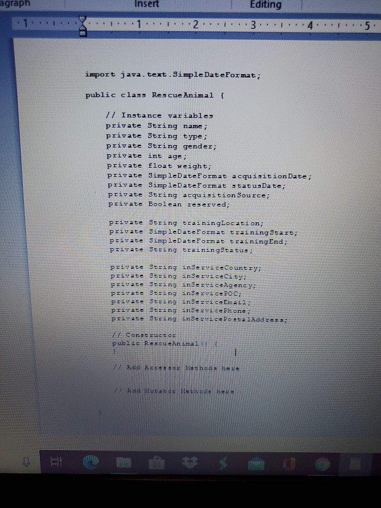 Directions Grazioso Salvare has provided you with a | Chegg.com